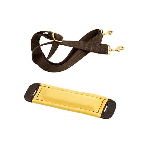Buckskin Shoulder Strap Pads | Frost River | Made in the USA
