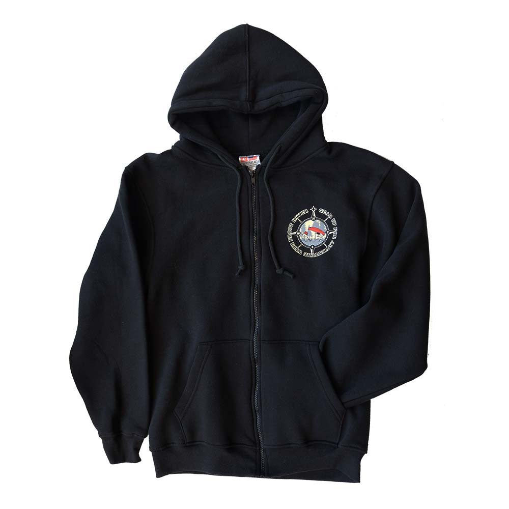 Frost River Navy Crossed Paddles Tee | Made in USA